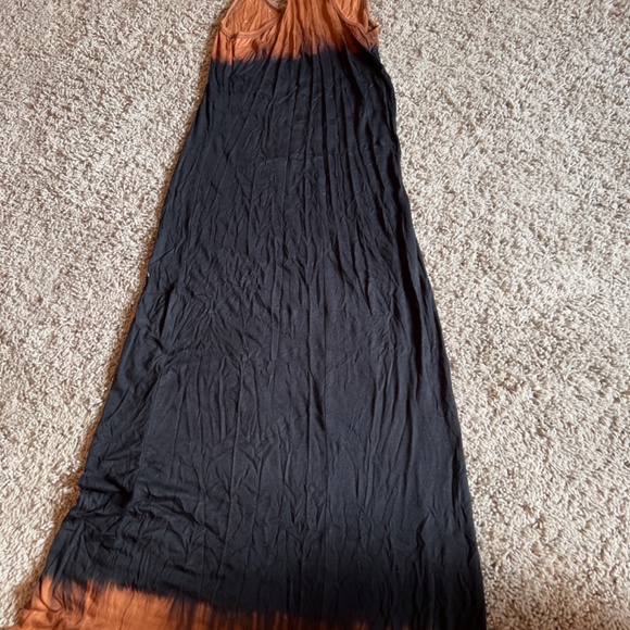 Vocal | Dresses | Black And Caramel Tie Dye Vocal Bling Maxi Dress ...